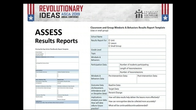 ASCA National Model Fourth Edition Changes: Assess – ASCA On Air