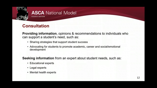 ASCA National Model, 4th Edition: Deliver – ASCA On Air