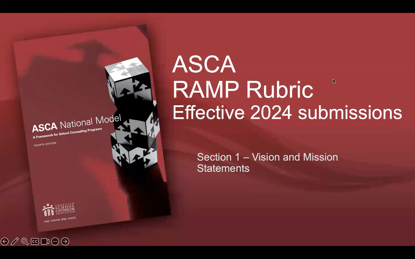 Section 1: Vision and Mission – ASCA On Air