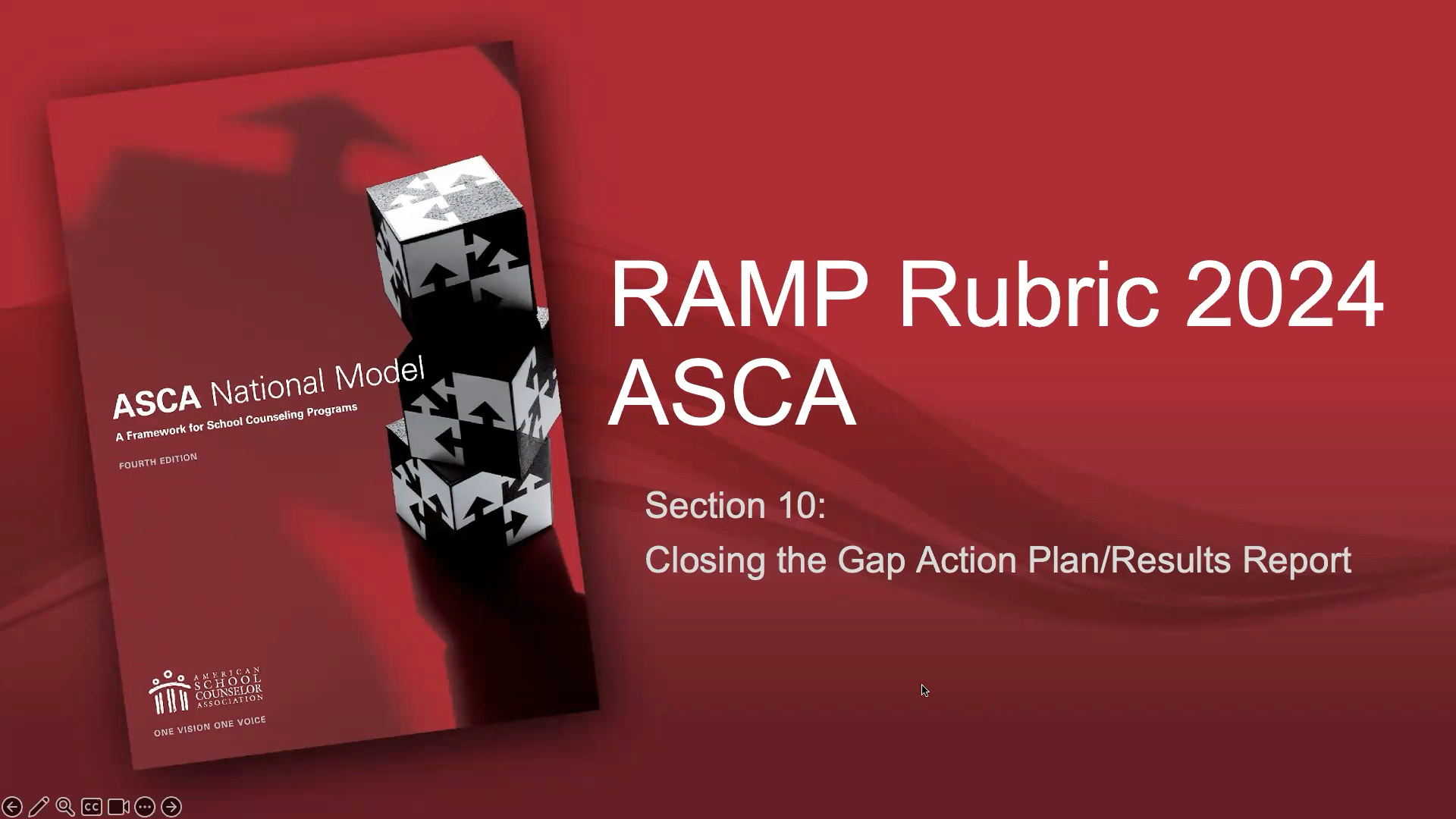 Section 10: Closing-the-Gap Action Plan & Results Report – ASCA On Air
